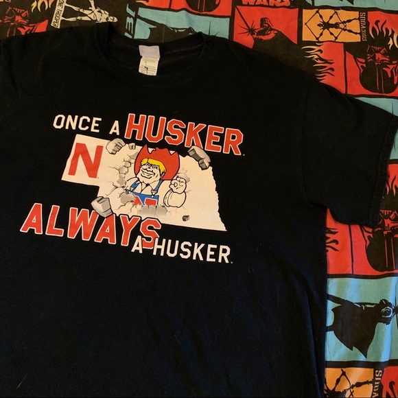 NCAA | Shirts | Vintage Nebraska Corn Husker Tee | Poshmark
